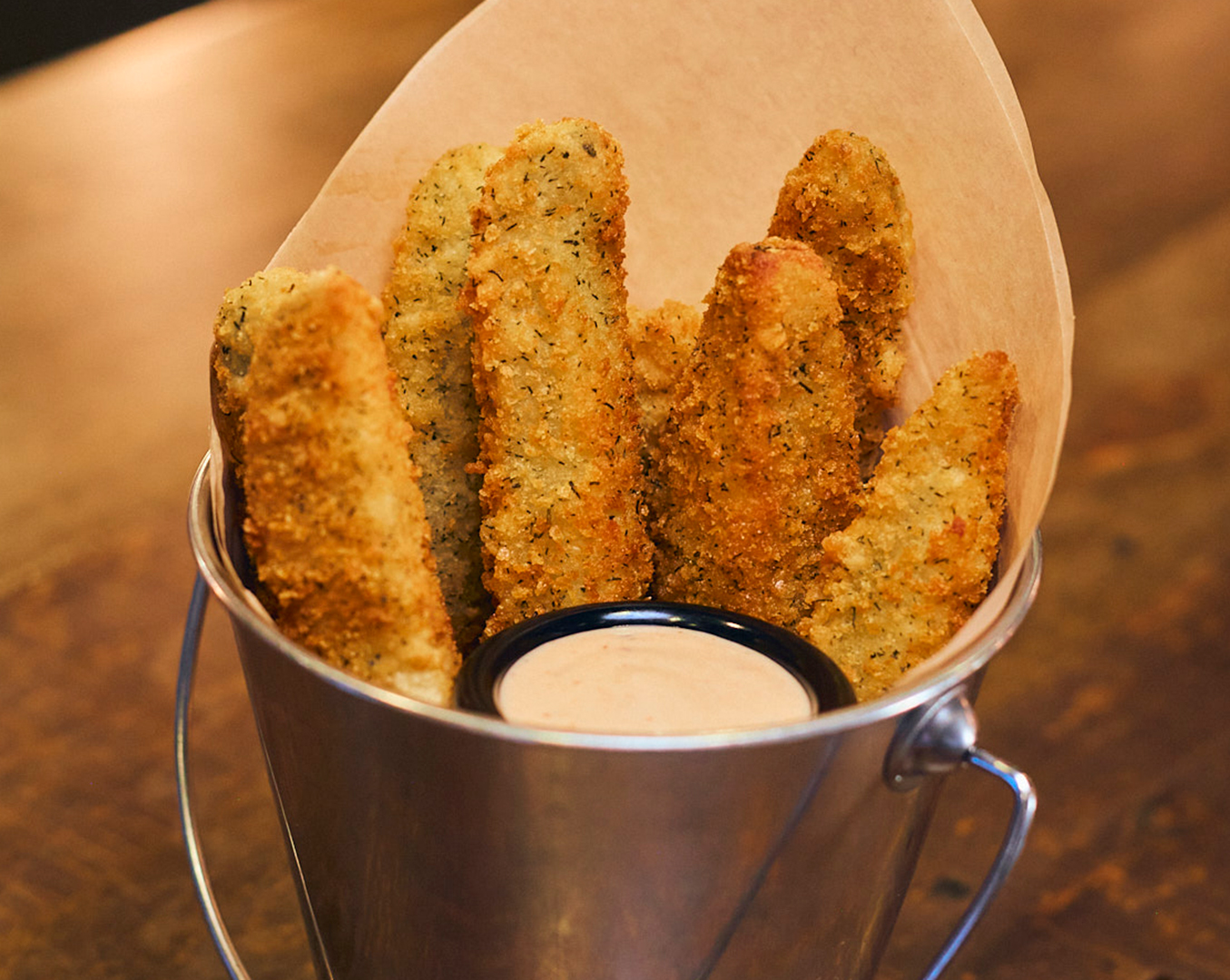 Breaded Pickles - MR MIKES Steakhouse Casual